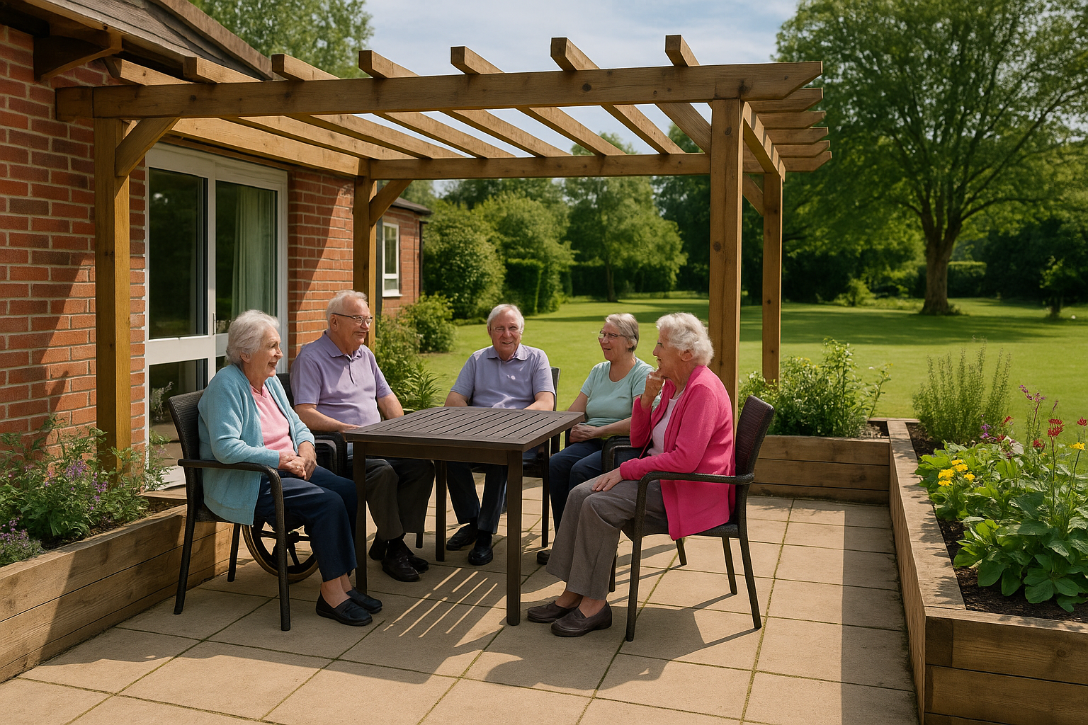 The Benefits of Installing Outdoor Canopies in Care Homes