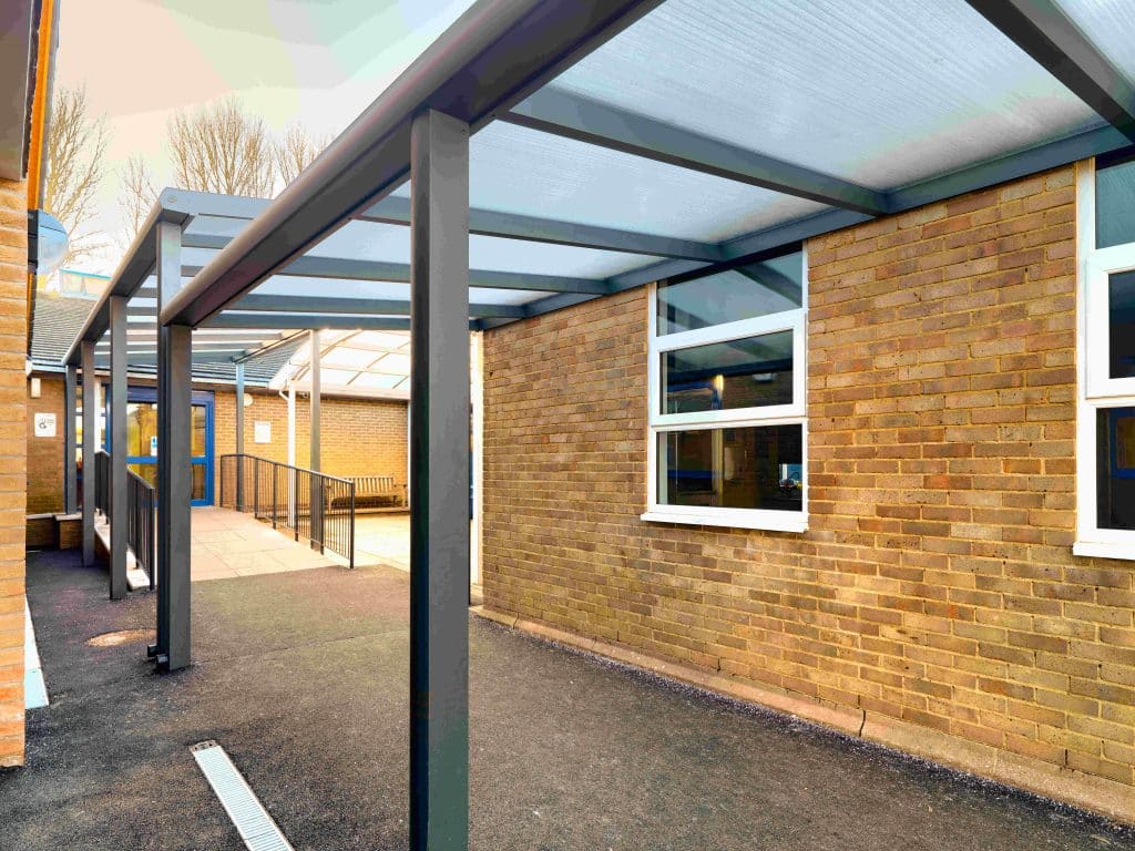 5 Reasons to Avoid Exposed Gutters on School Canopies