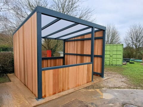 Outdoor learning pods for pupils and students