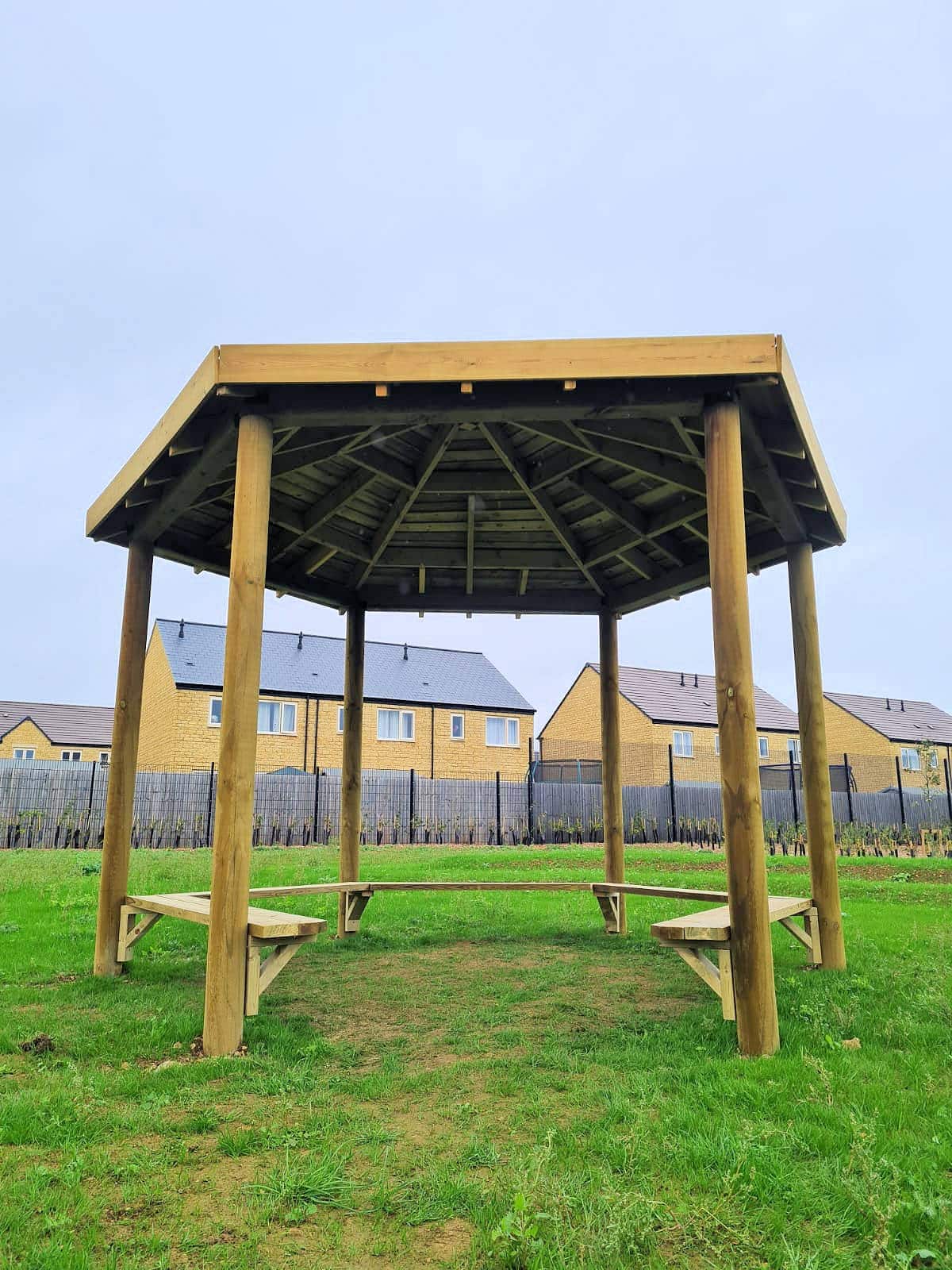 Outdoor learning pods for pupils and students