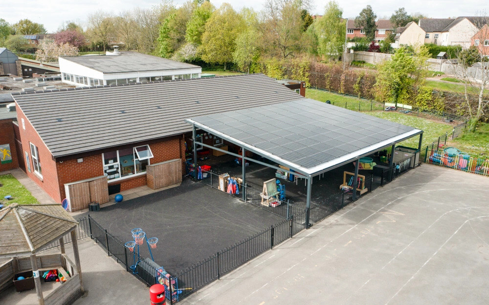 Solar Panels and Solar Canopies for Schools